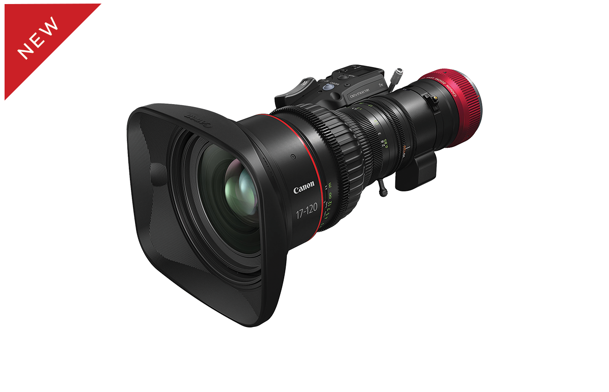 CINE-SERVO 17-120mm T2.95-3.9 RF - Canon Cinema EOS