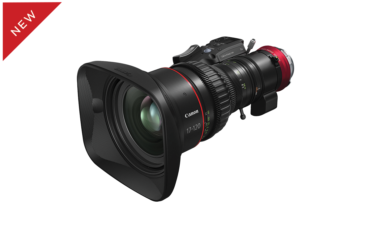 CINE-SERVO 17-120mm T2.95-3.9 PL - Canon Cinema EOS